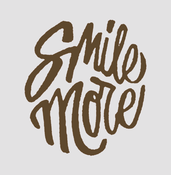Men's Smile More Organic Cotton Tee in Marshmallow – The Perfect Provenance